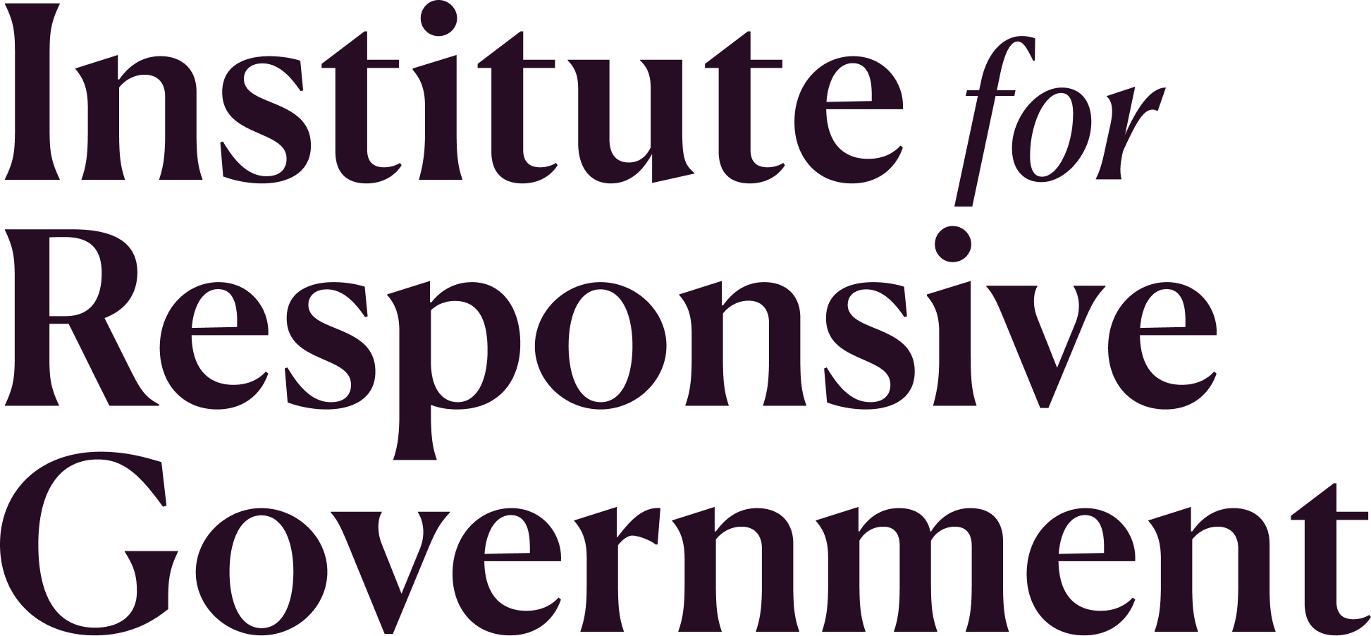 Institute for Responsive Government Inc - GuideStar Profile
